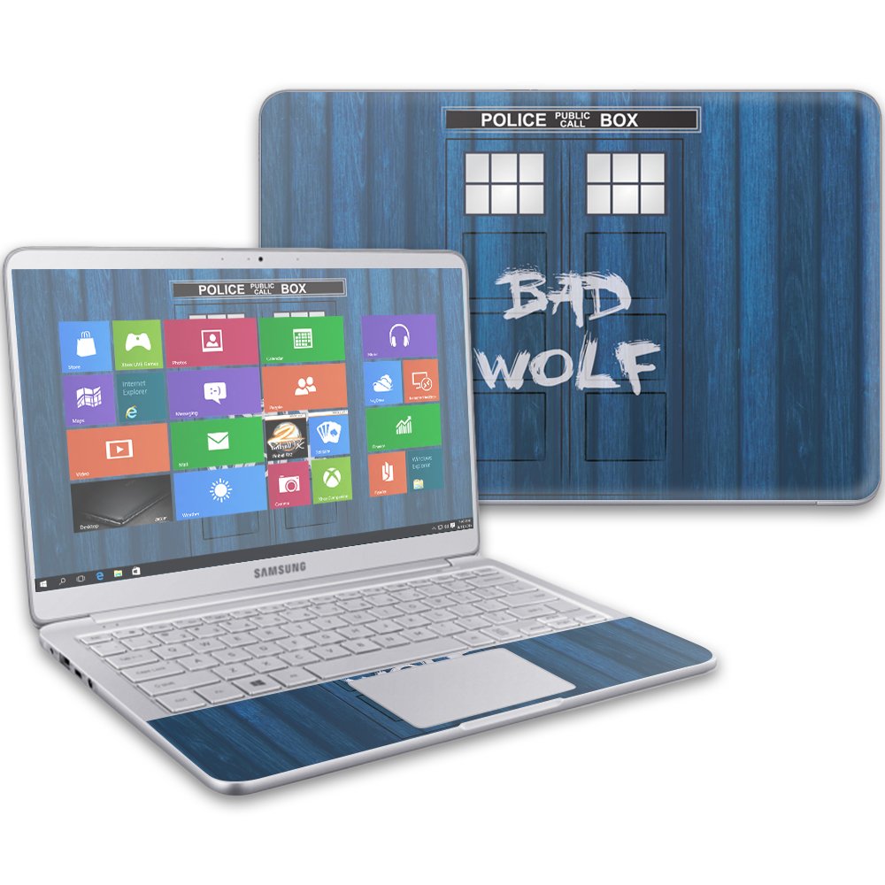 MightySkins Skin Compatible with Samsung Notebook 9 13" (2017) wrap Cover Sticker Skins Time Lord Box