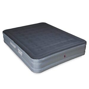 coleman all-terrain plus double high airbed mattress, queen size, ivory