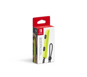 nintendo joy-con strap - neon yellow, electronic adapter