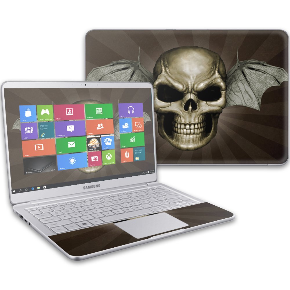 MightySkins Skin Compatible with Samsung Notebook 9 13" (2017) wrap Cover Sticker Skins Skeletor