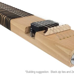 2x4 Lap Steel Guitar Kit - the DIY Slide Guitar - You supply the 2x4!