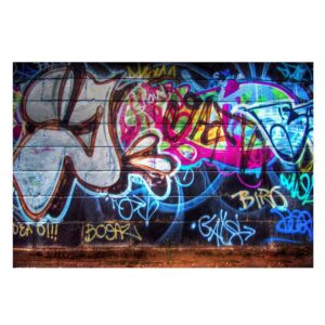 fut colorful graffiti in the wall vinyl backdrop background for wall decor studio photography television backdrops 7x5ft