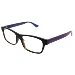 eyeglasses gucci gg 0006 oa- 003 003 avana / blue