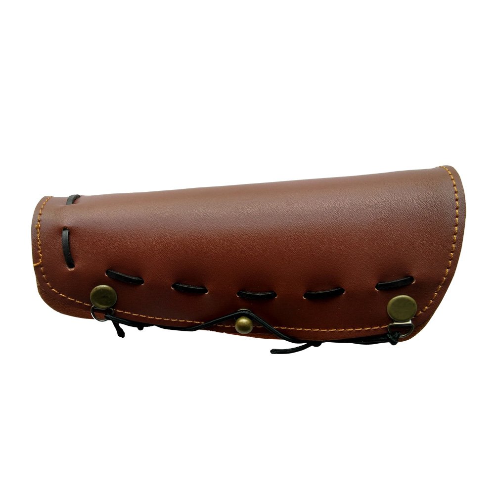 Nachvorn Shooting Archery Arm Guard #170402B,Brown,8.6 inch