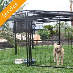 pet enclosure assembly