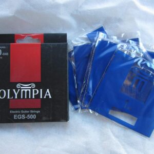 Olympia Elecrtic-Guitar Strings, Nickel Wound, EGS-500, 10-46 ga.