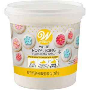 wilton ready-to-use royal icing 14 oz, white