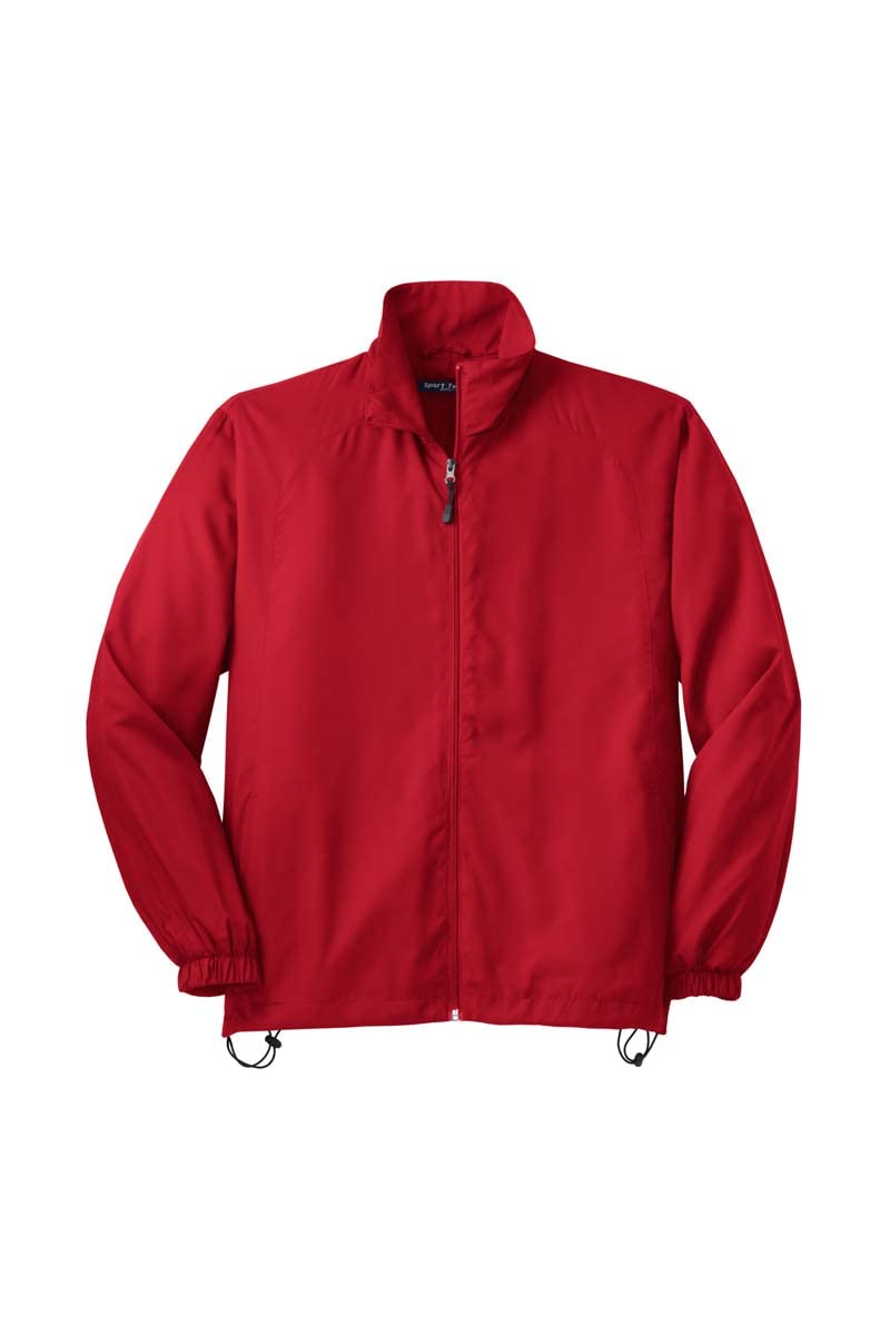 Sport-Tek Full-Zip Wind Jacket XL True Red