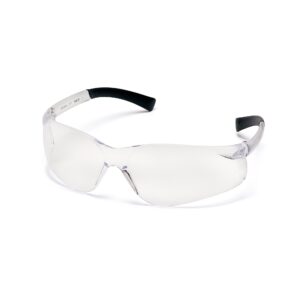 pyramex ztek safety glasses clear anti-fog lens s2510st (12 pair pack)