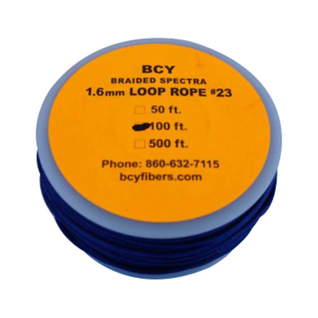 BCY Size 23 Loop Rope Black 100 ft.