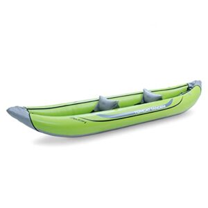 aire tomcat tandem inflatable kayak, limited lime, 87121.03.102