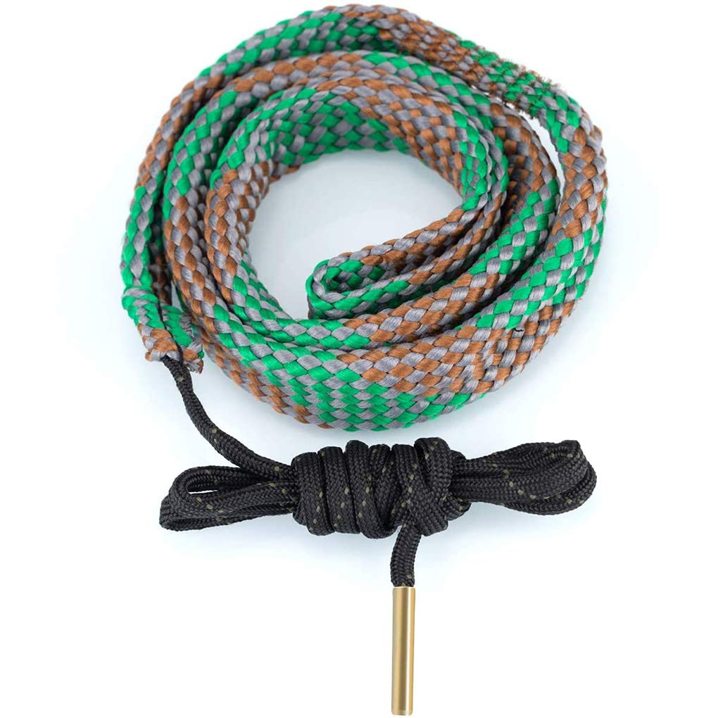 AIMEE-JL New Bore Cleaner .40 Cal .41 Cal Gun Barrel Cleaning Rope Rifle/Pistol/Shotgun Brass Brush Cleaning Cord