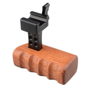 CAMVATE DSLR Wood Wooden NATO Handle Grip (Right hand) - 1536