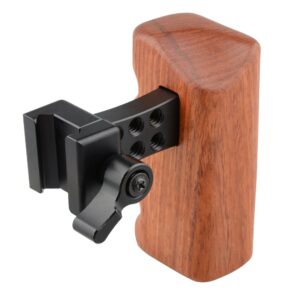 CAMVATE DSLR Wood Wooden NATO Handle Grip (Right hand) - 1536