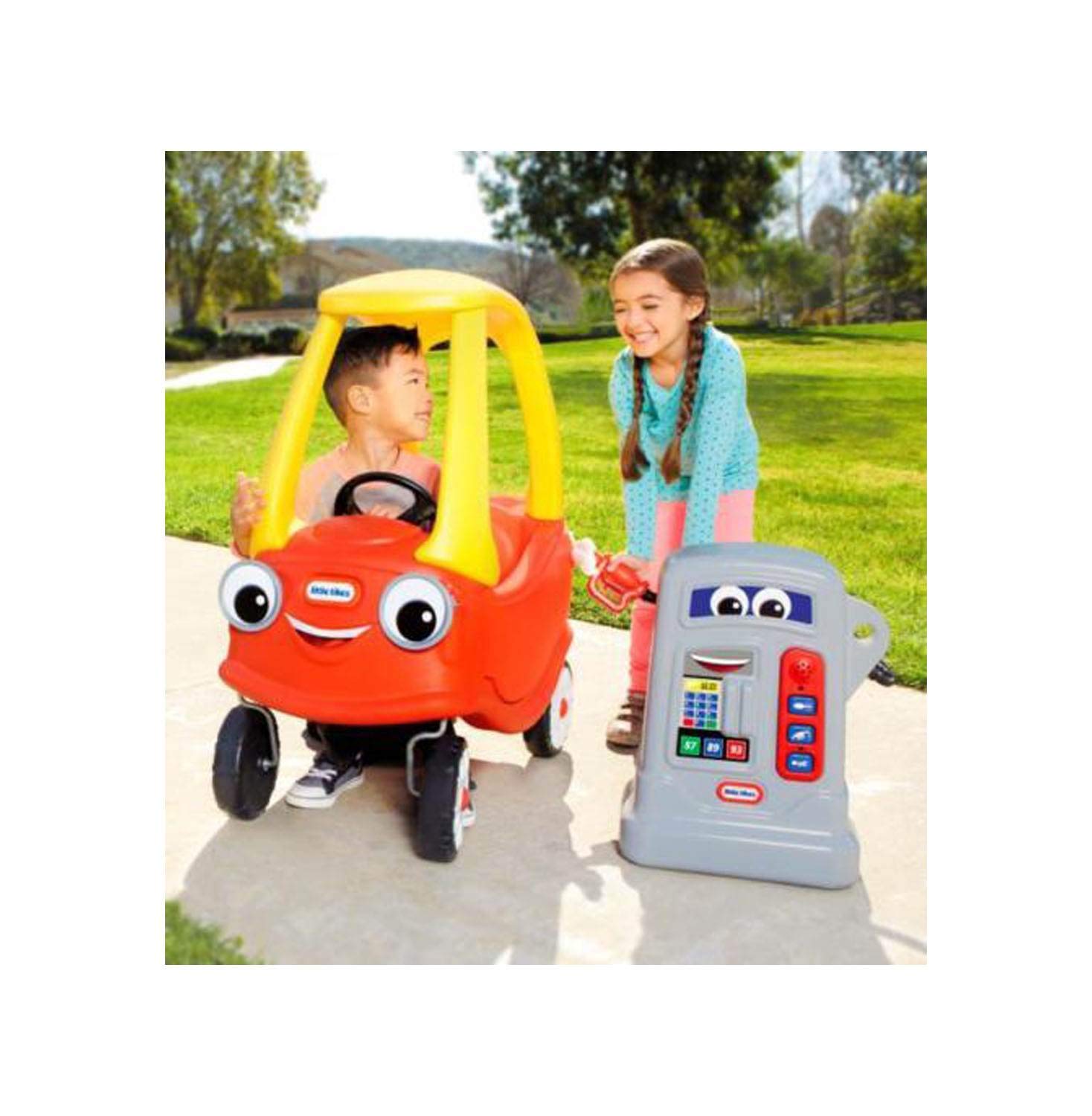 Little Tikes Cozy Pumper-Grey, Multicolor, 14inx15inx17-1/2in