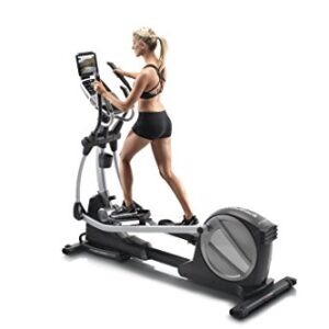 NordicTrack SpaceSaver SE7i Rear Drive Smart Elliptical with Folding SpaceSaver Design, Compatible with iFIT Personal Training