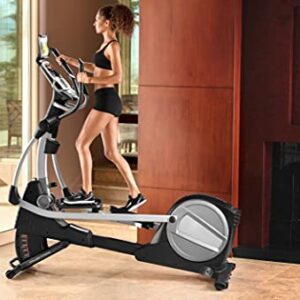 NordicTrack SpaceSaver SE7i Rear Drive Smart Elliptical with Folding SpaceSaver Design, Compatible with iFIT Personal Training