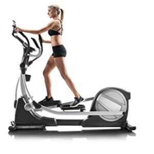 NordicTrack SpaceSaver SE7i Rear Drive Smart Elliptical with Folding SpaceSaver Design, Compatible with iFIT Personal Training