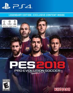 pro evolution soccer 2018: legendary edition - playstation 4