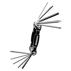 d'addario accessories guitar/bass multi-tool, by d'addario (pw-gbmt-01)