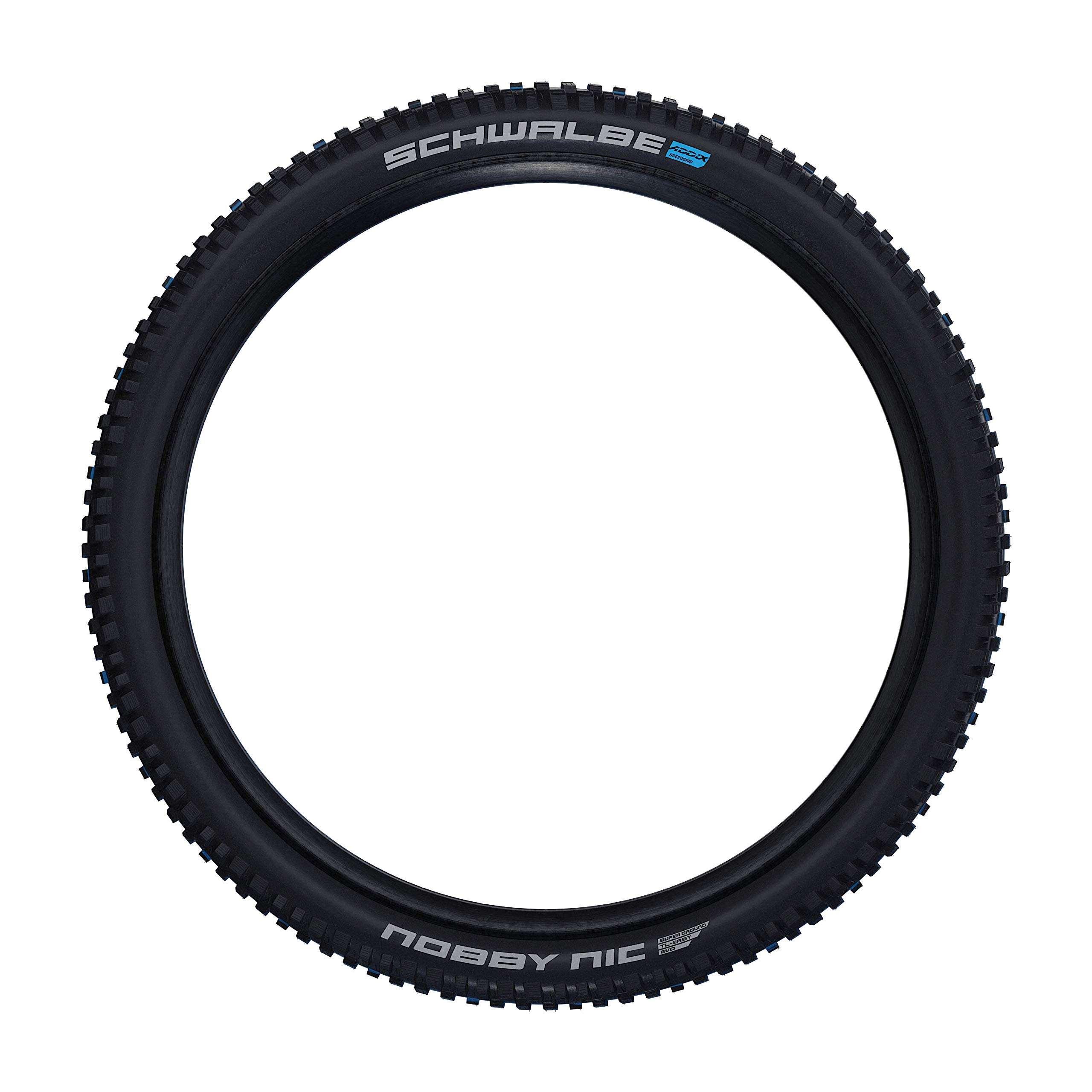 Schwalbe Nobby Nic Tire - 27.5 x 2.6, Tubeless, Folding, Black, Evolution Line, Addix Speedgrip