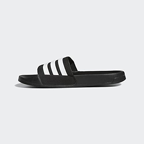 adidas Men's Adilette Shower Slides Black/White/White 9