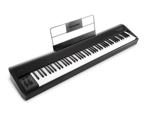 m-audio hammer 88 - usb midi keyboard controller with 88 hammer action piano style keys including a studio grade recording software suite