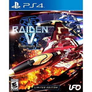 raiden v: director's cut limited edition w/ original soundtrack cd - playstation 4