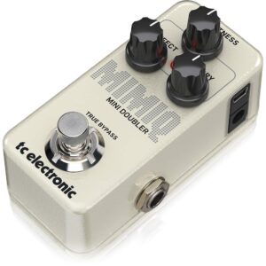 TC Electronic MIMIQ MINI DOUBLER Authentic Doubling Pedal with Responsive Tightness Control for Hyper-Realistic Voice Doubling