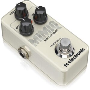 TC Electronic MIMIQ MINI DOUBLER Authentic Doubling Pedal with Responsive Tightness Control for Hyper-Realistic Voice Doubling