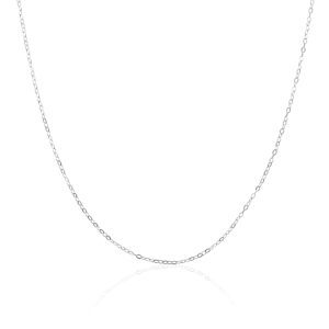 AJ's Collection Personalized Necklace Open Sterling Silver (20.0)