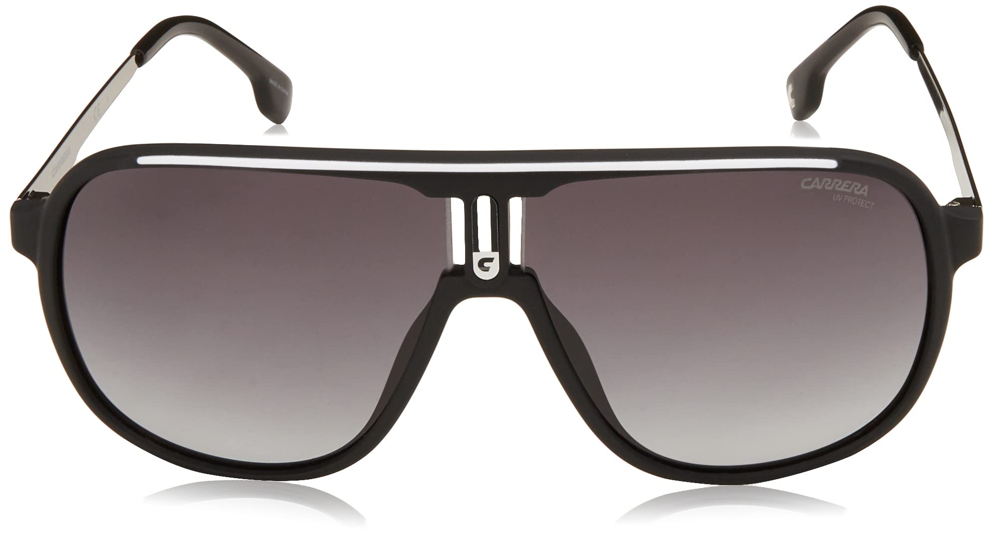 Carrera mens Carrera 1007/S Sunglasses, Matte Black/Dark Gray Gradient, 62mm 10mm US