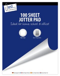 artbox 100 sheet super value jotter block