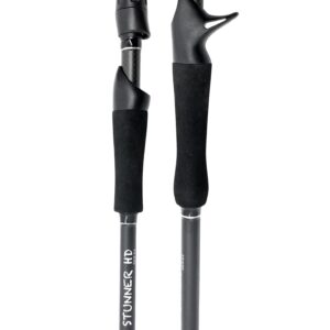 Fitzgerald Stunner HD Series Spinning Rods Lightweight Sensitive Rods Premium American Tackle Microwave Guides, Freshwater and Inshore Fishing Rods 7’3” - 7’6” Medium Heavy