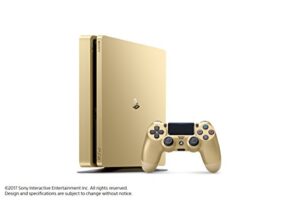 playstation 4 slim 1tb gold console [discontinued]