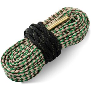 aimee_jl new bore cleaner .30 cal .308 30-06 .300 .303 & 7.62mm gun barrel cleaning rope rifle/pistol/shotgun brass brush cleaning cord