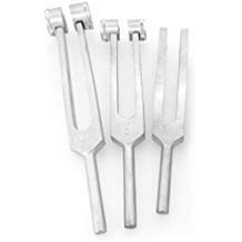 surgical online aluminum sensory tuning forks c 128, c 256, c 512, diagnostic instruments 3 pcs