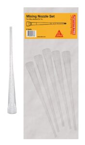 sika - sika anchorfix static mixer, mixing accessories, pack of 5, transparent