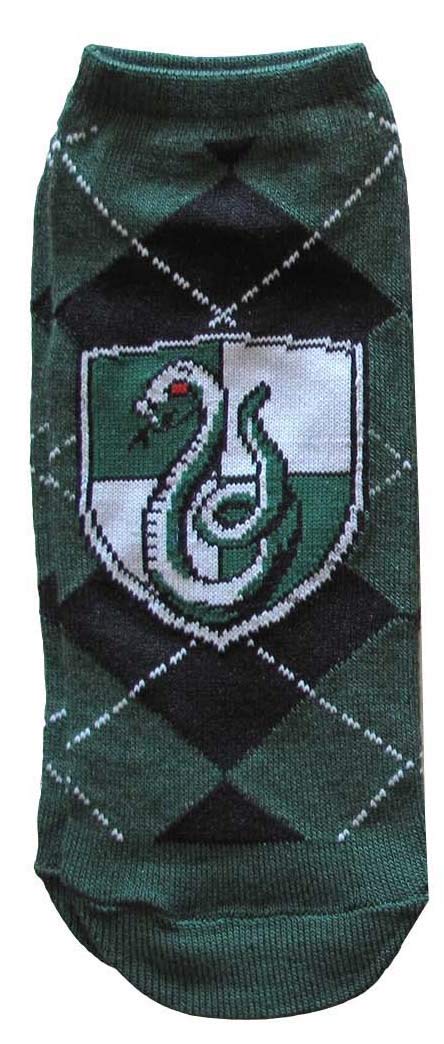 Hyp Harry Potter House Crests Argyle Pattern Juniors/Womens 5 Pack Ankle Socks