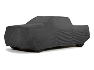 carscover ford f250 f350 f450 crew cab 8ft long bed box premium truck car cover ironshield leatherette all weatherproof 100% block sun, rain, dust (crew cab 8ft long bed)