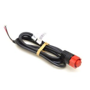 lowrance hds/elite/hook power cable replacement, 3 foot, 2-wire power only for hds, elite fs, elite ti2, hook, mark