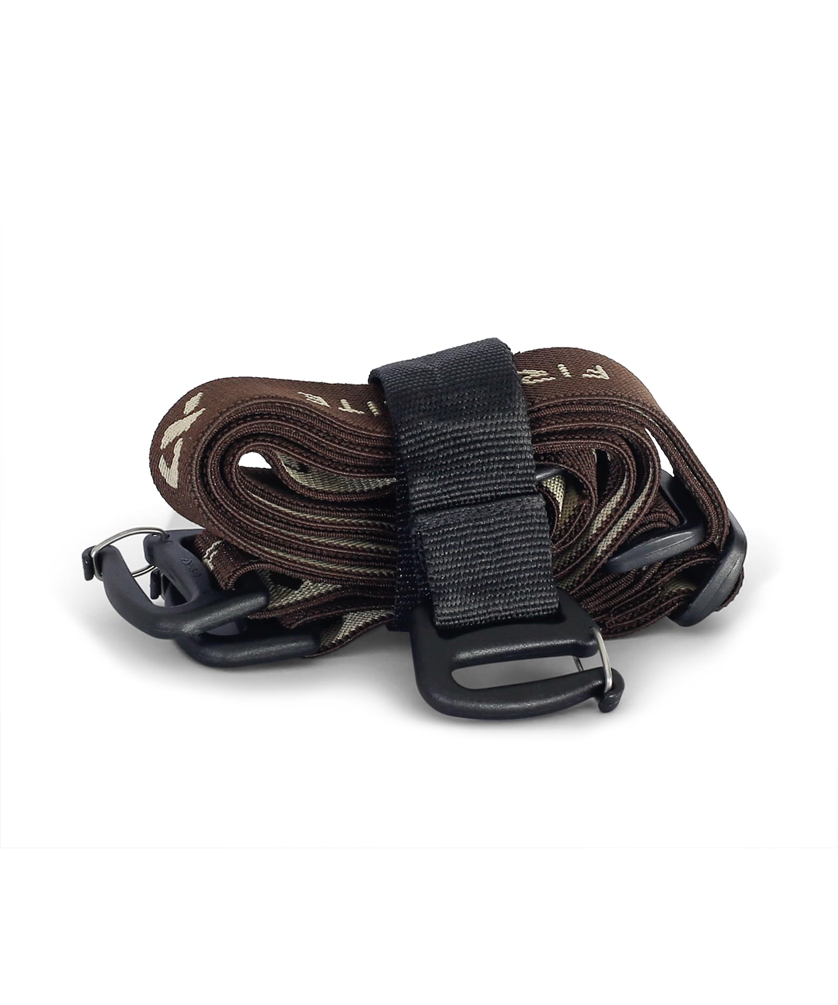 First Lite Suspenders - Adjustable Stretch Nylon Pant Suspenders - Brown/Tan - One Size