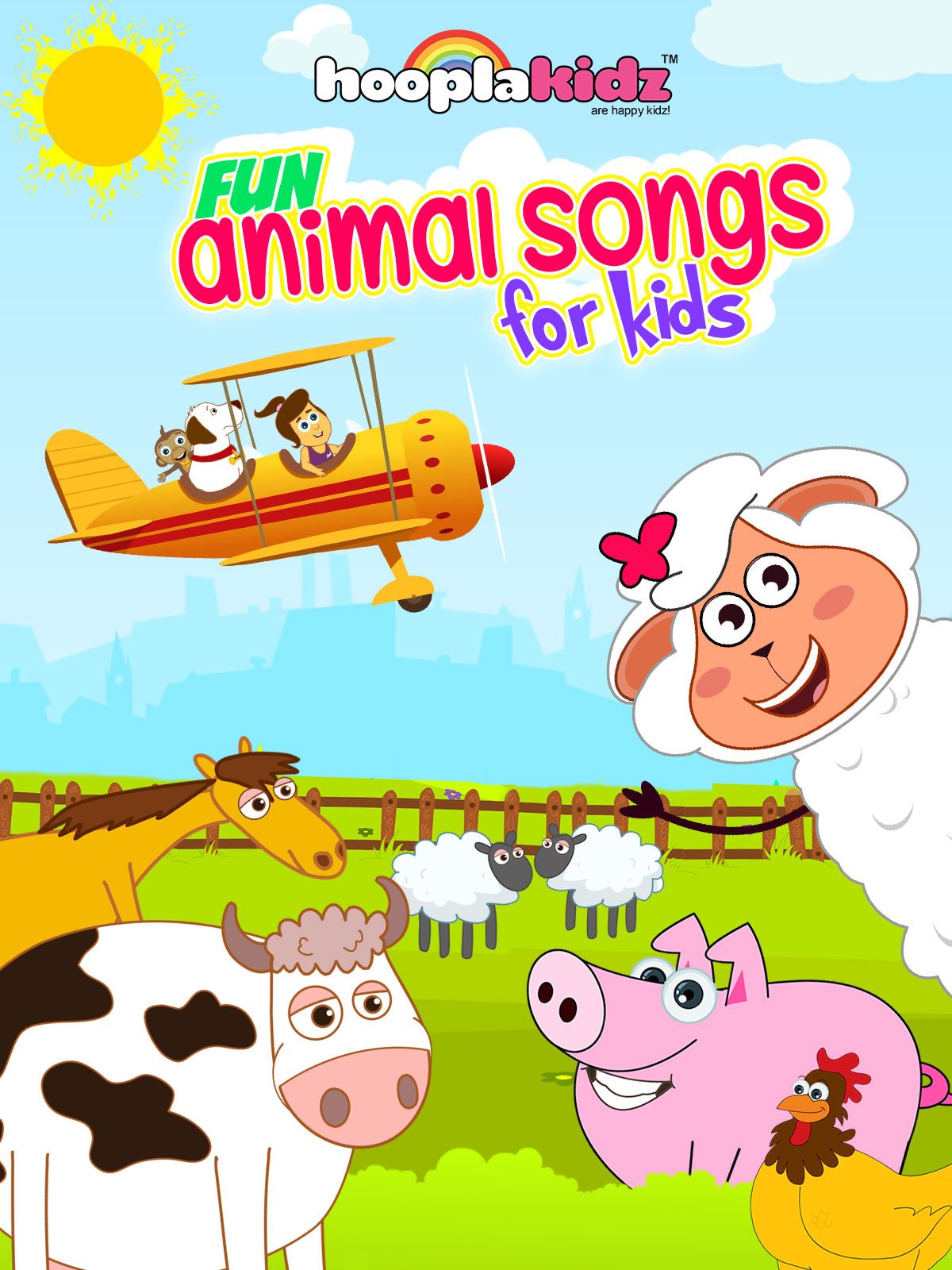 Fun Animal Songs for Kids by HooplaKidz