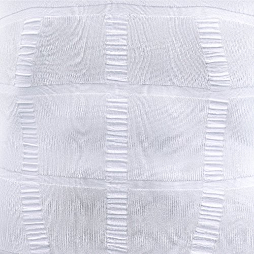 Odoland Men's Body Shaper Slimming Shirt Tummy Vest Thermal Compression Base Layer Slim Muscle Short Sleeve Shapewear, White XL