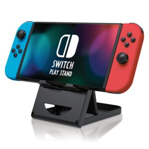 adz switch stand, adjustable playstand compatibe with nintendo switch console, portable compact play stand mount with 6 height settings