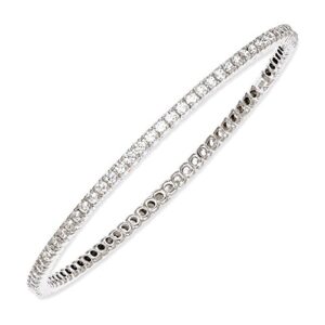 IceCarats 925 Sterling Silver Cubic Zirconia CZ Bangle Bracelet