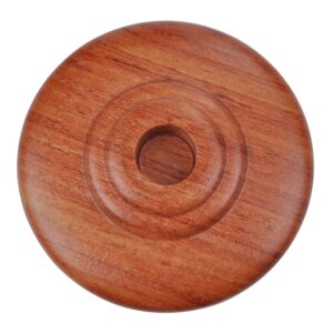 punk real rosewood cello endpin rest with hard rubber mat anti-slip (1a)