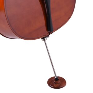 PUNK Real Rosewood Cello Endpin Rest with Hard Rubber Mat Anti-Slip (1A)