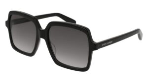 saint laurent sl 174 sunglasses 001 black / grey gradient lens 56 mm