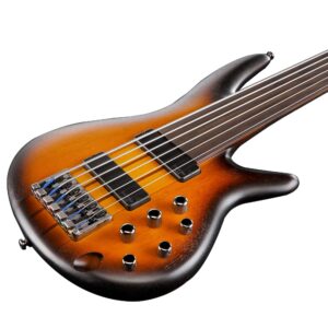 Ibanez SRF706 - Brown Burst Flat